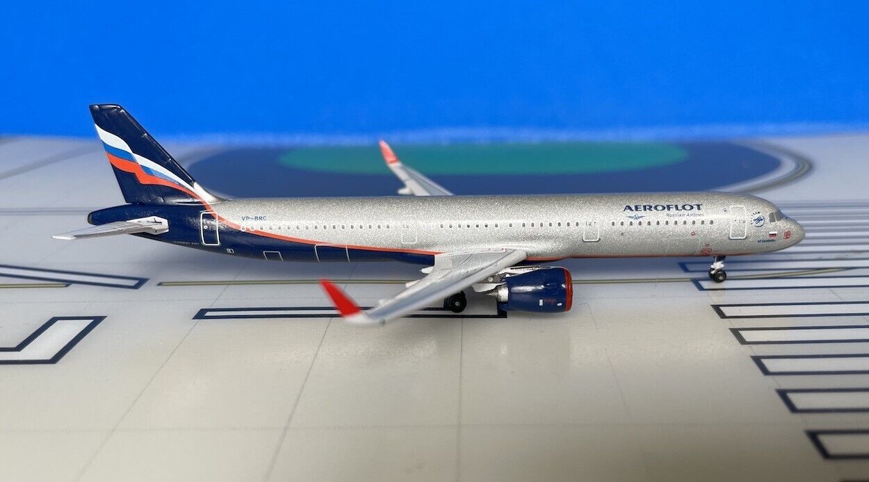 Aeroflot Airbus A321-251NEO VP-BRC 1/400 scale diecast Aeroclassics ...