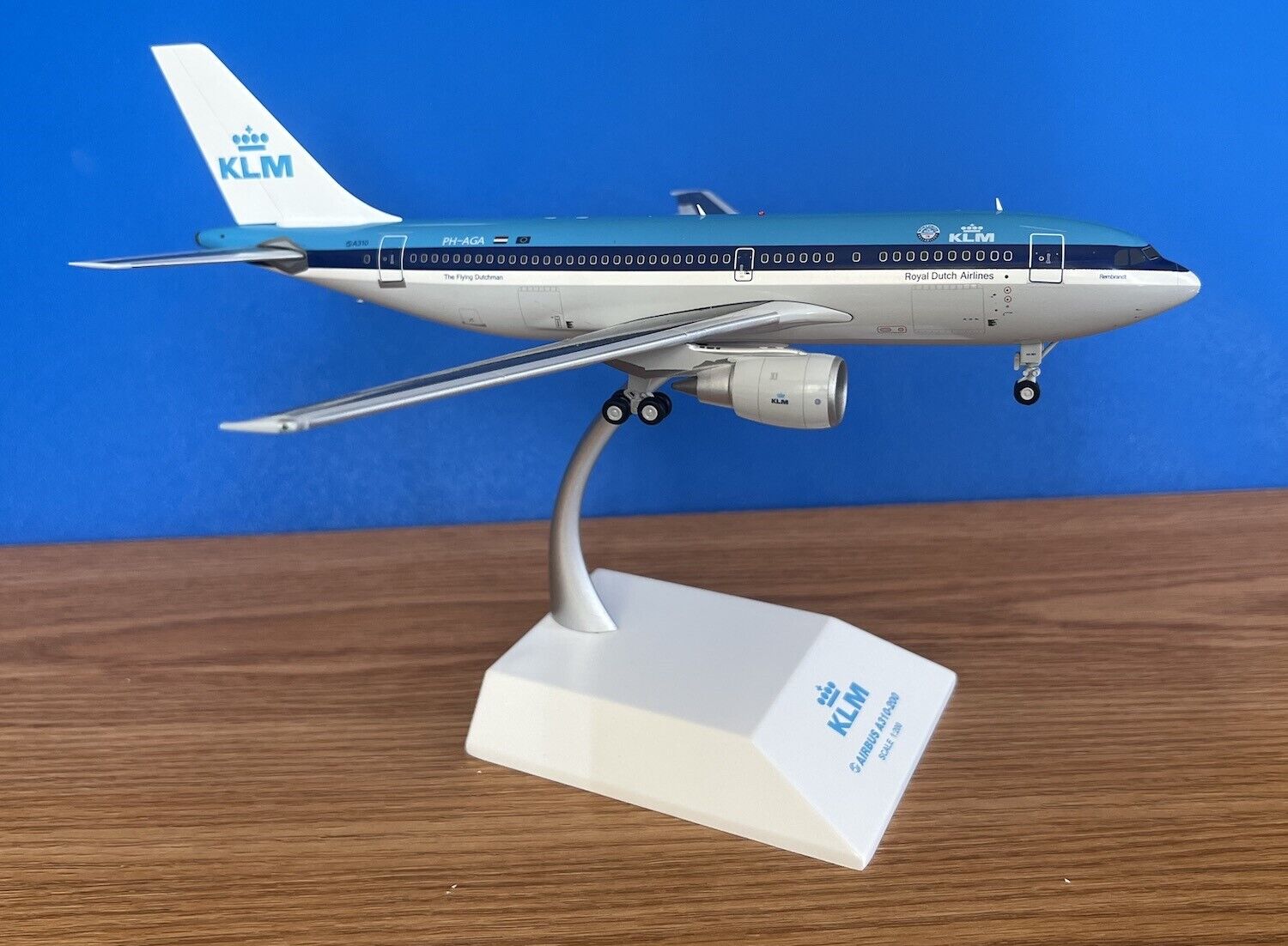 KLM Airbus A310-200 PH-AGA final colors 1/200 scale diecast JC Wings ...