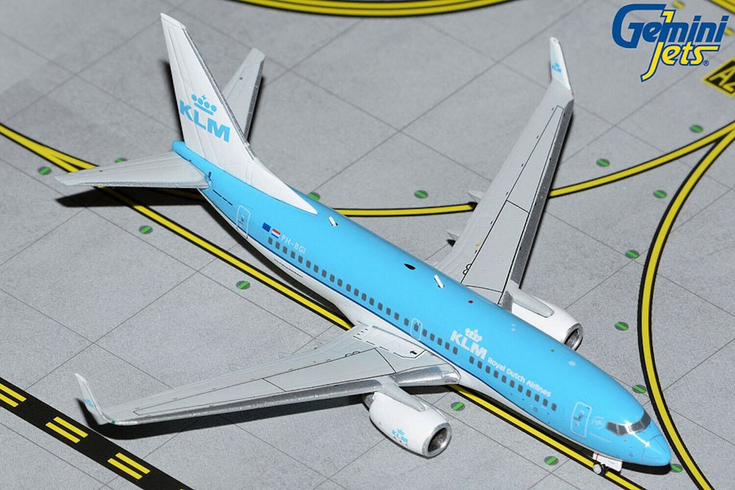 KLM Boeing 737-700/Winglts PH-BGI Current 1/400 scale diecast GeminiJe ...